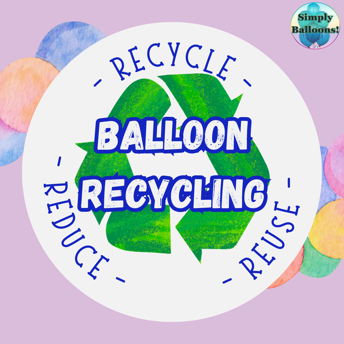 Recycled Balloons – Simply Balloons