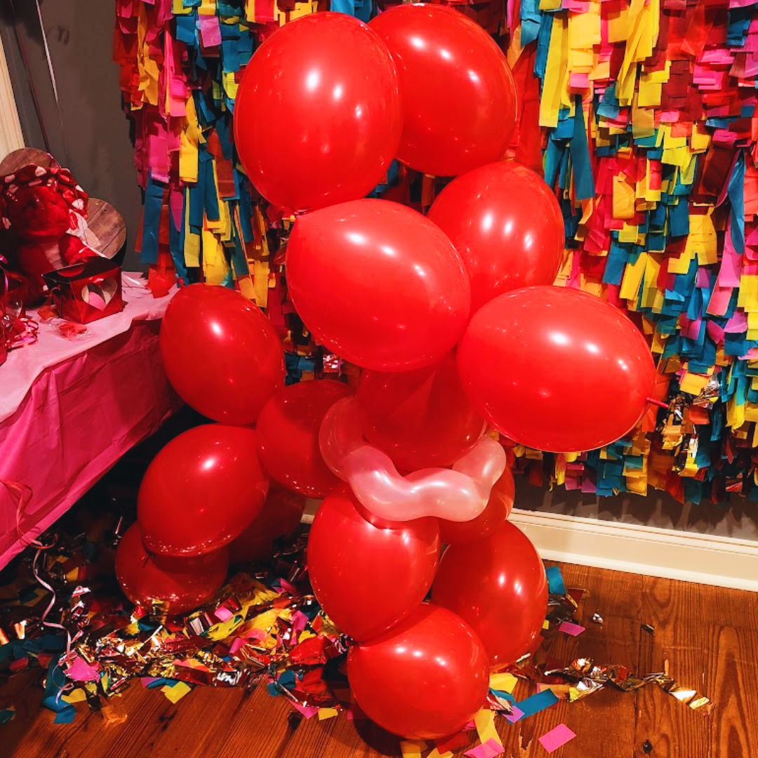 Simply Balloons! We deliver your balloons where and when you want.
